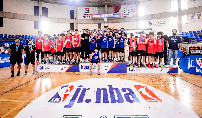 إختتام بطولة JUNIOR NBA LEAGUE في LAU